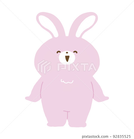 Usagi-san Front 2 - Stock Illustration [92835525] - PIXTA