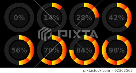 Abstract composition. Loading bar element icon.... - Stock Illustration [92862502] - PIXTA