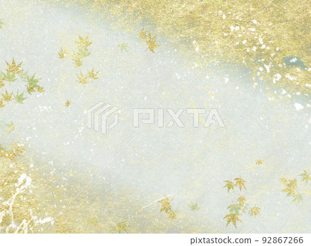 Refined Japanese paper with scattered gold leaf - Stock Illustration ...