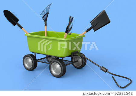 Clip Art Wheelbarrow Garden