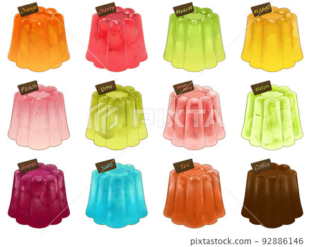Purupuru Jelly Variation - Stock Illustration [92886146] - PIXTA