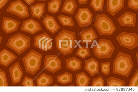 Abstract modern turtle shell seamless pattern.... - Stock Illustration ...