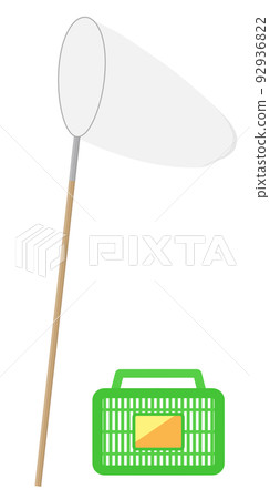 Insect net and insect cage - Stock Illustration [92936822] - PIXTA