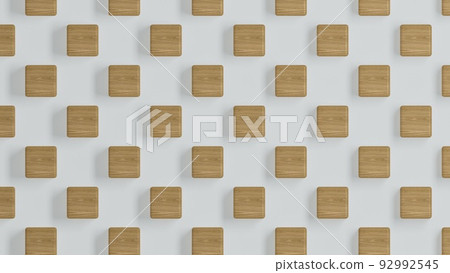 A square made of building blocks for the... - Stock Illustration ...