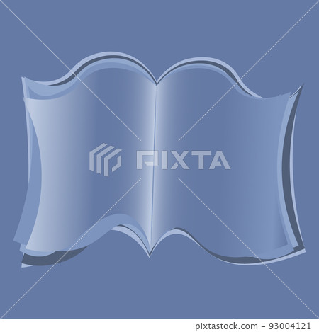 open book, reading, literature. Design element... - Stock Illustration ...