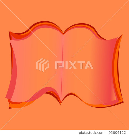open book, reading, literature. Design element... - Stock Illustration ...