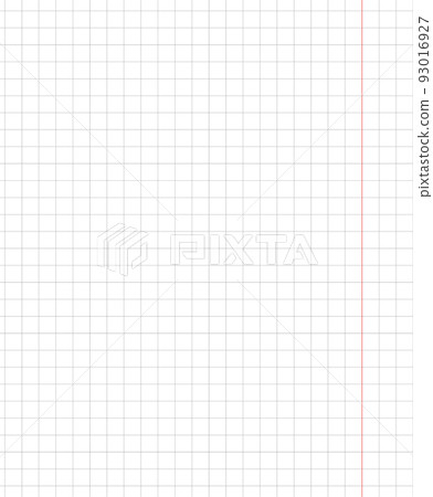 Standard notebook sheet vertical cage 7... - Stock Illustration ...