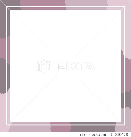 Abstract pattern frame square pink - Stock Illustration [93030478] - PIXTA