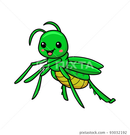 bug, cartoon, cricket - Stock Illustration [93032192] - PIXTA