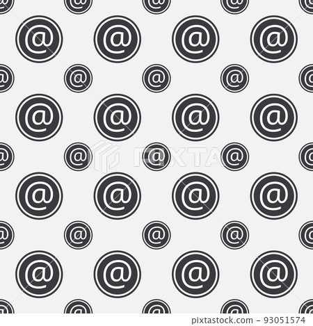 address in circle seamless pattern - Stock Illustration [93051574] - PIXTA