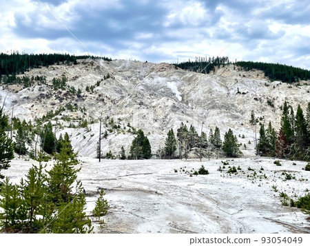 Roaring Mountain Yellowstone National Park Yellowstone National Park,