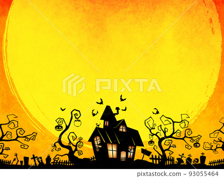 Halloween background material - Stock Illustration [93055464] - PIXTA