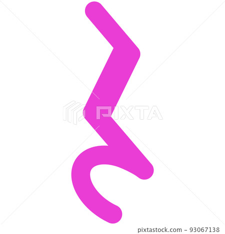 Quarter rest illustration - Stock Illustration [93067138] - PIXTA