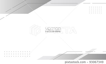 Geometric pattern slide background gray - Stock Illustration [93067349 ...