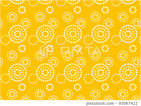 Refreshing polka dot ripple pattern (yellow +... - Stock Illustration ...