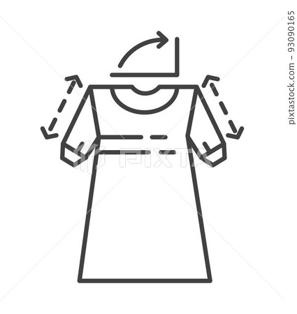 Dimensions of women dress, sizes measurements - Stock Illustration ...