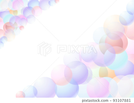color ball background illustration - Stock Illustration [93107881] - PIXTA