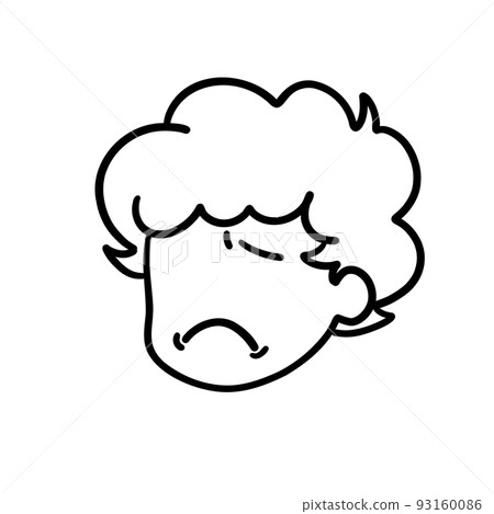Troubled person - Stock Illustration [93160086] - PIXTA