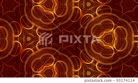 3d render. Gold motion design background with... - Stock Illustration ...