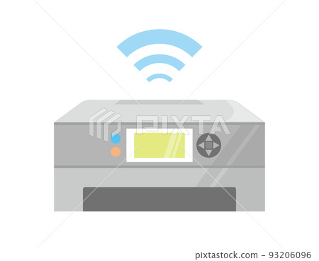 Inkjet printer icon vector illustration - Stock Illustration [93206096 ...