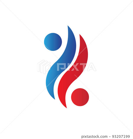 simple adoption and care community logo...-插圖素材 [93207199] - PIXTA圖庫