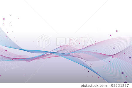 abstract streamline background - Stock Illustration [93231257] - PIXTA