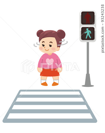 Crosswalk Safety Clip Art Pedestrian Crossing Clipart Images | Free