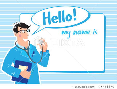 Family doctor. Design template - Stock Illustration [93251179] - PIXTA