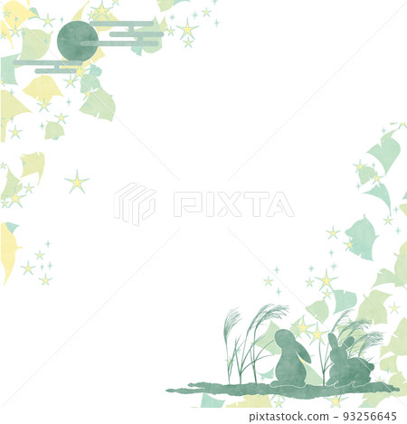 Autumn Midnight Rabbit (Square) - Stock Illustration [93256645] - PIXTA