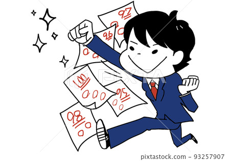 high test score - Stock Illustration [93257907] - PIXTA
