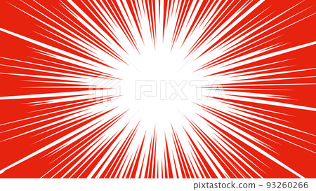 Red concentrated line vector material - Stock Illustration [93260266 ...