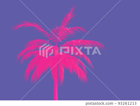 3D Pink palm tree - Stock Illustration [93261213] - PIXTA