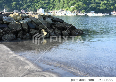 Beautiful seascape of Mihama in Toda, Numazu... - Stock Photo [93274099 ...