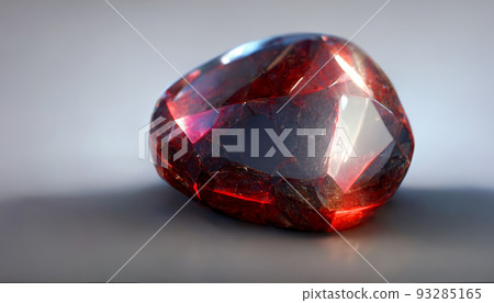 ruby gem ore garnet red - Stock Illustration [93285165] - PIXTA