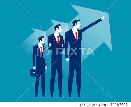 Team unity of purpose. Business vector... - Stock Illustration ...