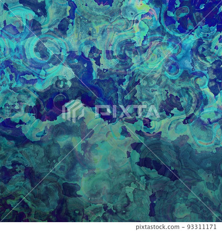 Blue green material background wallpaper... - Stock Illustration ...