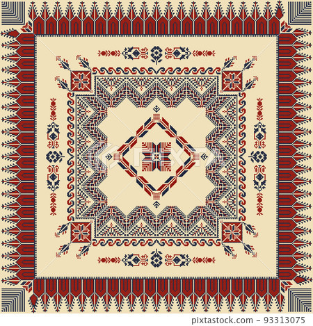 Tatreez pattern 29 - Stock Illustration [93313075] - PIXTA