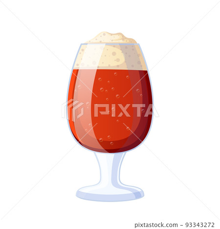 ale beer glass cartoon vector illustration - Stock Illustration ...