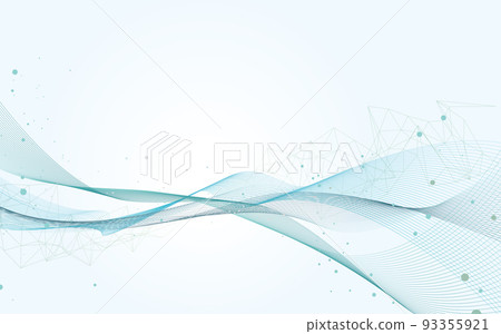 abstract streamline background - Stock Illustration [93355921] - PIXTA