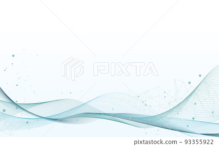 abstract streamline background - Stock Illustration [93355922] - PIXTA
