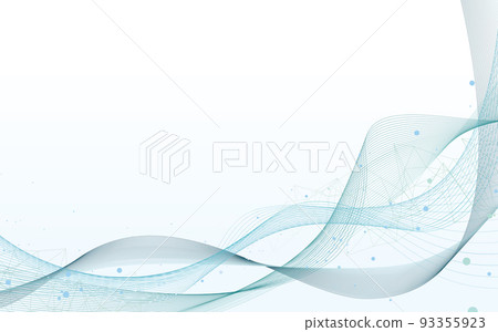 abstract streamline background - Stock Illustration [93355923] - PIXTA