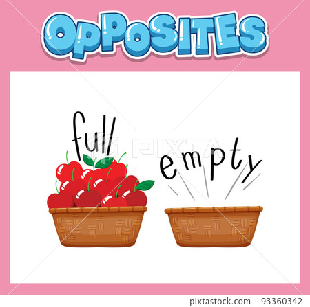 Clipart Opposite Words For Kids Opposite English Words For Kids