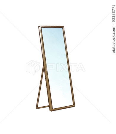 Full-length mirror - Stock Illustration [93388772] - PIXTA