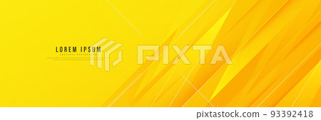 Abstract yellow gradient geometric background... - Stock Illustration ...