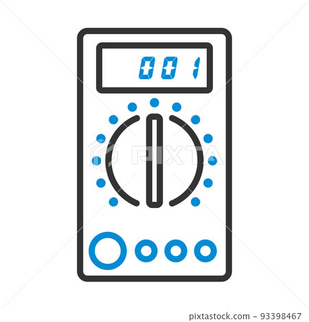 Multimeter Icon - Stock Illustration [93398467] - PIXTA