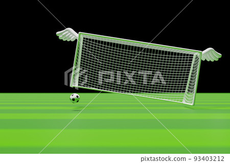 Image of moving the goalposts - Stock Illustration [93403212] - PIXTA