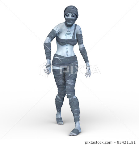 Mummy woman - Stock Illustration [93421181] - PIXTA