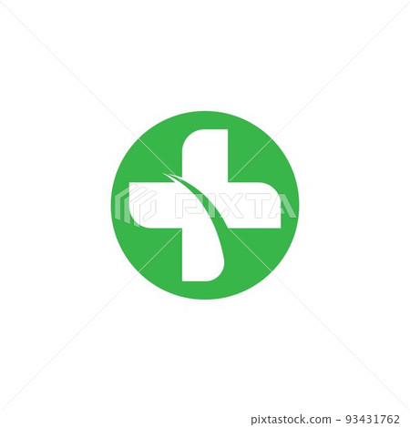 Medical cross vector icon - Stock Illustration [93431762] - PIXTA