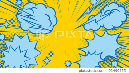 American comic background - Stock Illustration [93490355] - PIXTA