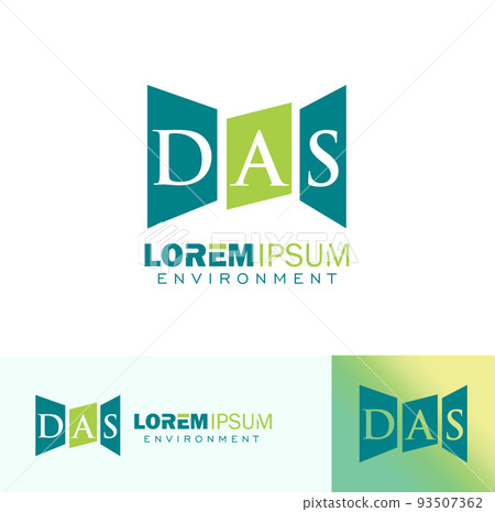 DAS monogram logo sign - Stock Illustration [93507362] - PIXTA